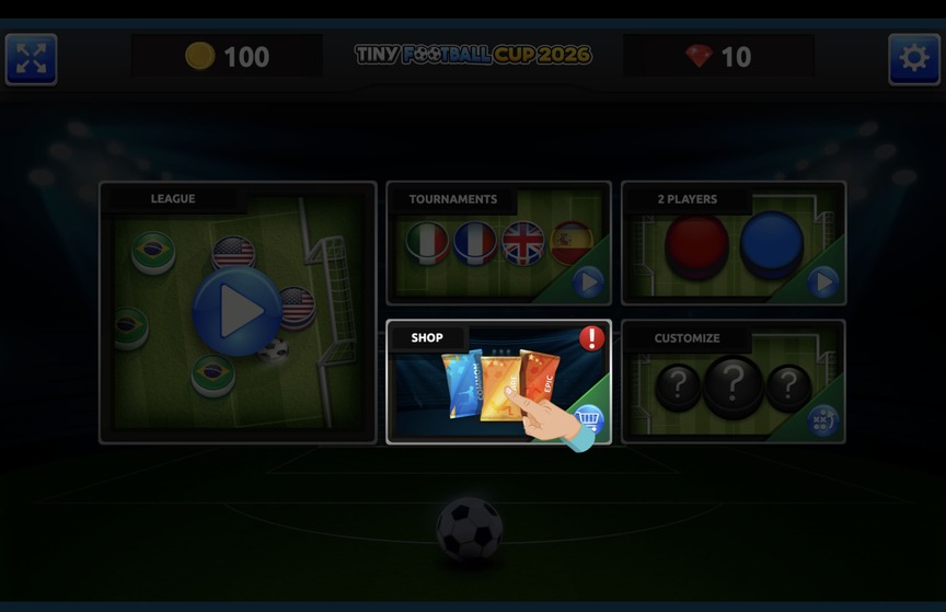 Tiny Football Cup 2026 — iWin